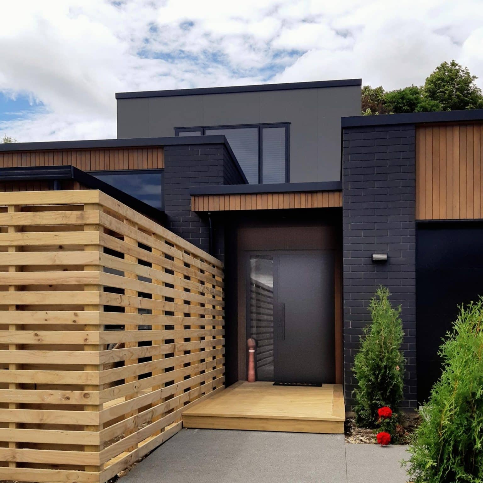Aluminium Front Entry Exterior Doors - Parkwood