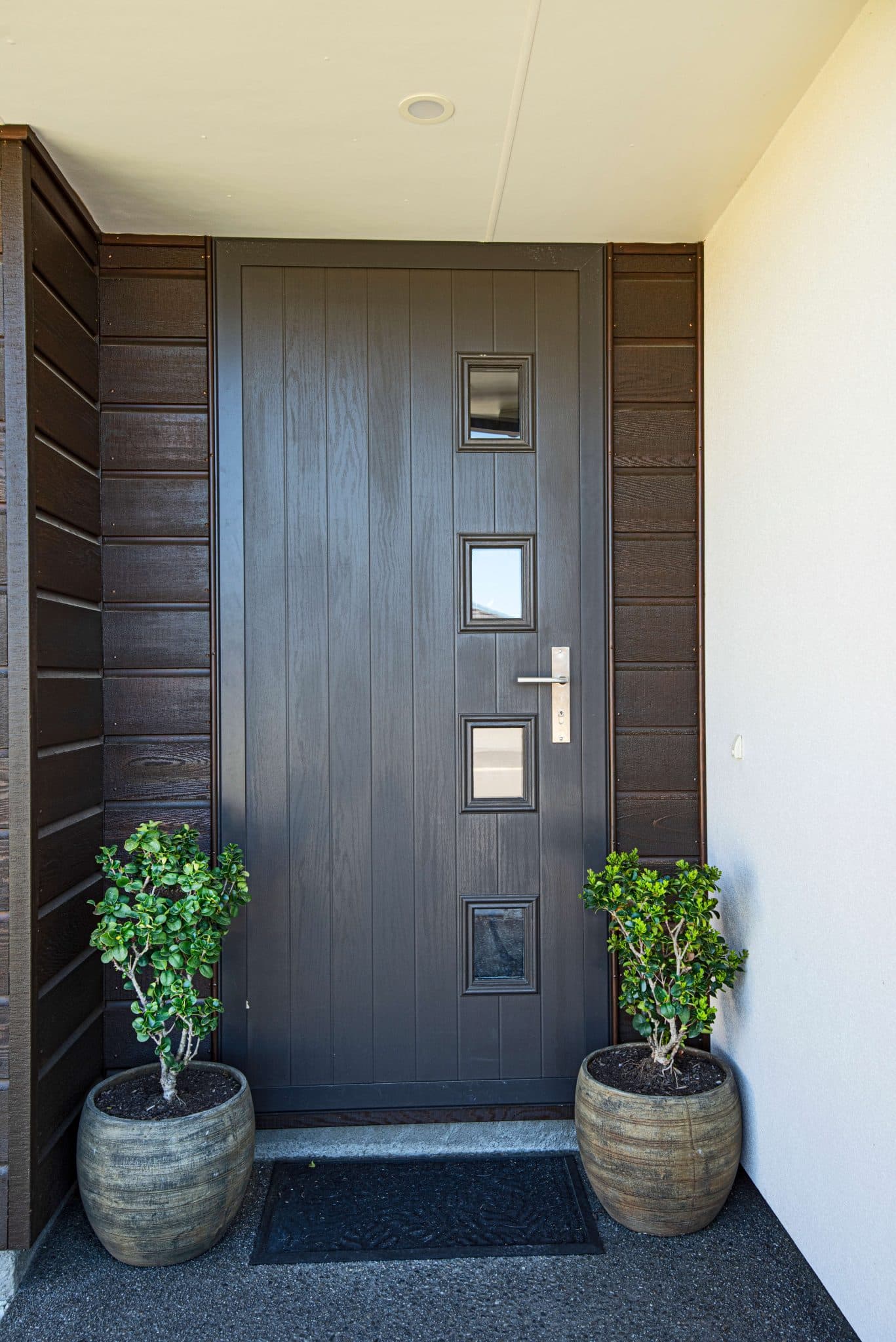 Duramax composite fibreglass front entry exterior doors - Parkwood