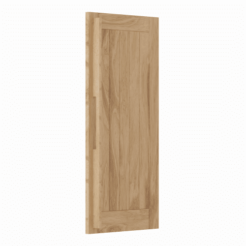 Hearth 100x6 Plank Handle Single Black - Parkwood