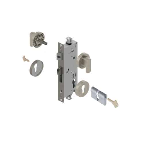 Mini Lever Turn Kit Square Black - Parkwood